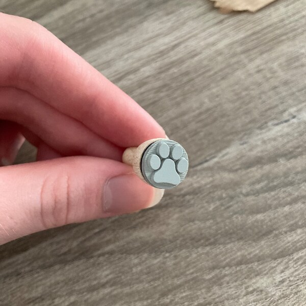 Ministempel Pfote Abdruck - Etsy.de