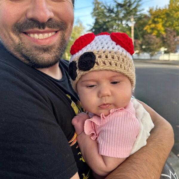 Handmade Crocheted Toad Hat/toad Beanie/mushroom Hat - Etsy