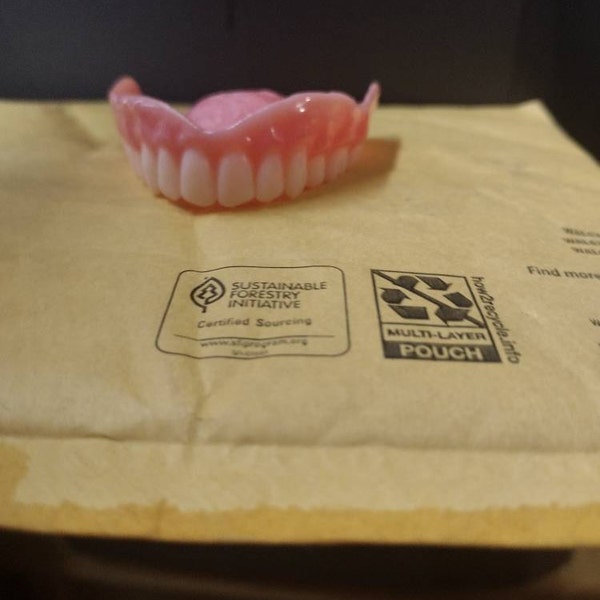 Upper Denture Sample Premade Small to Medium Size - Etsy UK