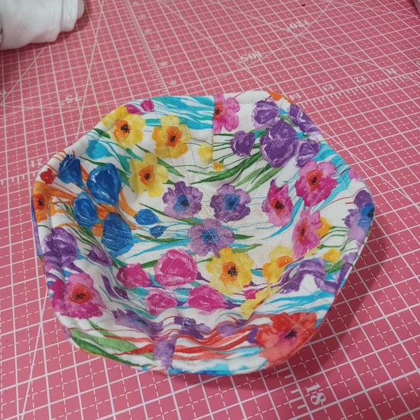 Blooming Bowl Cozy Sewing Pattern: Reversible Flower Petal Design (PDF ...