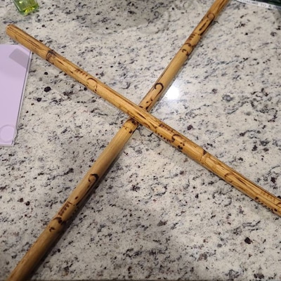 WF1930A Pair Escrima Kali Arnis Iron Bamboo Fighting Sticks Karate ...