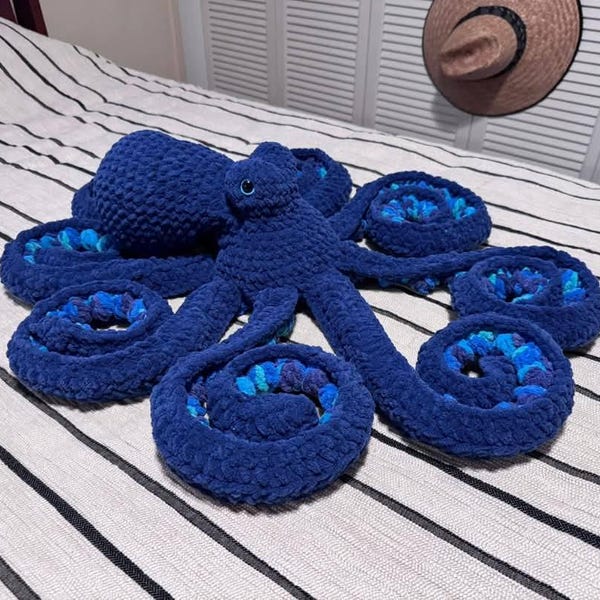 Cal the Colossal Squid Pattern | Crochet Pattern |digital Download ...