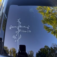 Vinyl Car Decal | God is Good | Inspirational Window Sticker ...