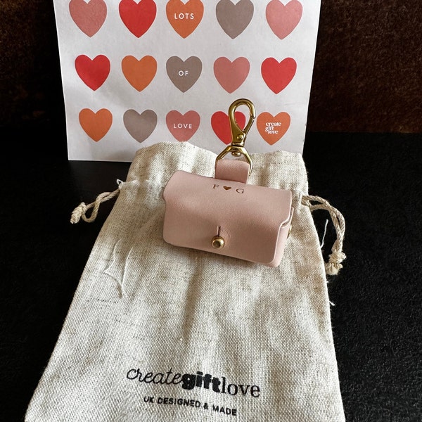 Personalised Leather Wedding Ring Pouch With Photo | Alternative Ring ...