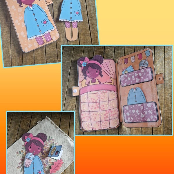 Articulated Paper Doll DIY Kit - Etsy