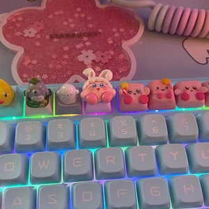 Handmade Resin Duck Keycap, Goose Keycap, Animal Keycaps, Cute Keycaps ...