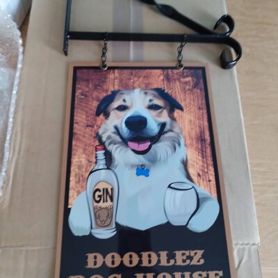 The Drunken Duck Personalised Swinging Custom Made Hanging Pub and Bar ...