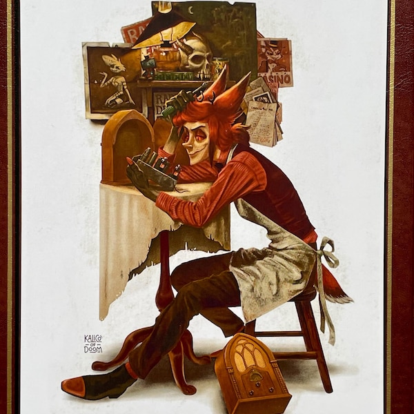 Fluffy Alastor Series - 5”x7” Mini Print SET OF 3 - Etsy