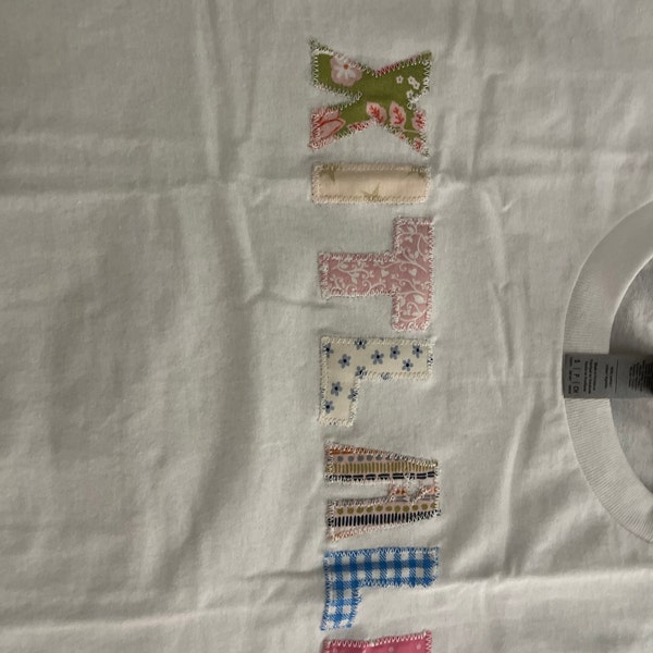 CUSTOM PATCHWORK TSHIRT - Etsy