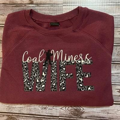 Coal Miners Wife Applique Design Instant Download Machine Embroidery ...