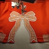 Side Bow Appliqué Sweatshirt Embroidery Design Christmas Embroidery ...