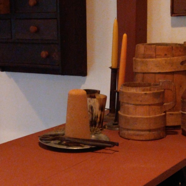 Tall Early Pantry Colonial Sugar Cone Christmas Farmhouse Handmade ...