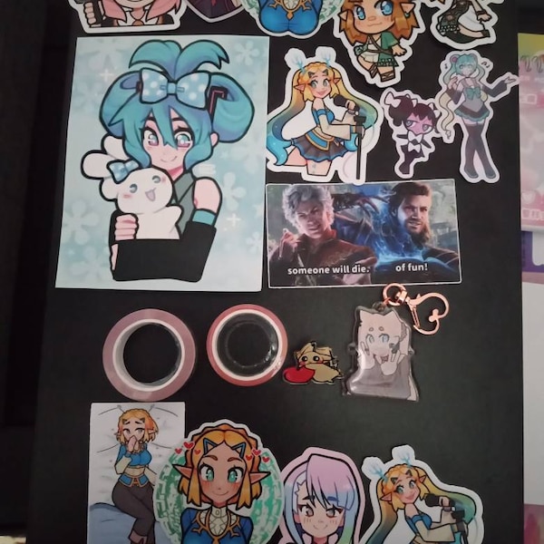 CNY 2024 Light Dragon Zelda Year of the Dragon 4x4 Sticker Totk Legend ...