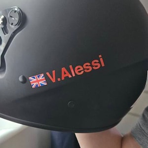 Custom Helmet Visor Sun Strip Sticker 36mm Tall Racing Bike Car Kart ...