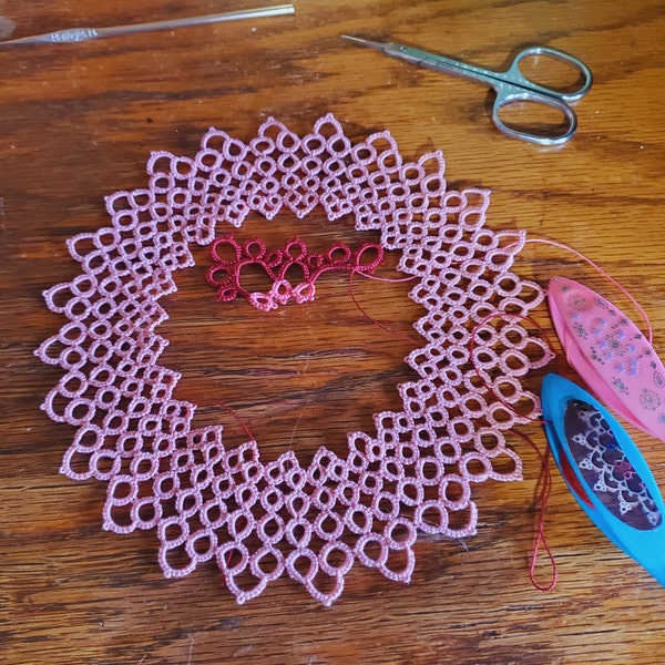 Solaris by Jon Yusoff, Tatted Doily Visual E-pattern , Lace Pattern ...