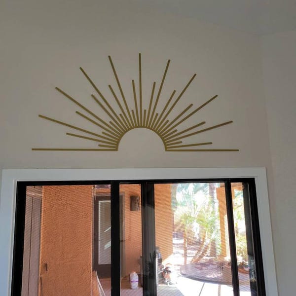 Sun Metal Wall Decor, Sun, Sun Art, Sun Decor, Sunrise, Sunrise Art ...