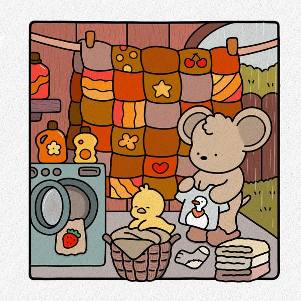 Comfy Days: Super Cute Animal Characters in Cozy Hygge Moments Coloring ...