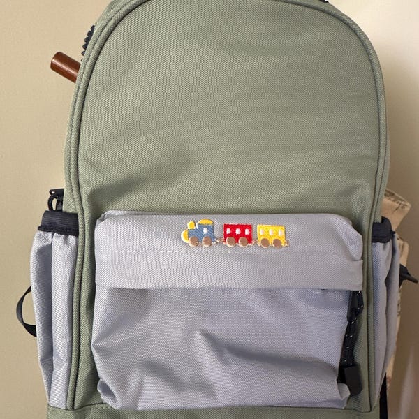 Train Iron-on Patch, Locomotive Badge, Kids Decorative Patch, DIY ...