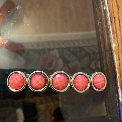 Silver Rose Barrette, Large Rose Hair Clip for Women, - Etsy