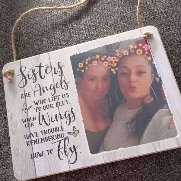 Hexagon Photo Frame, Wooden Hexagonal Photo Frame, Personalized Photo ...