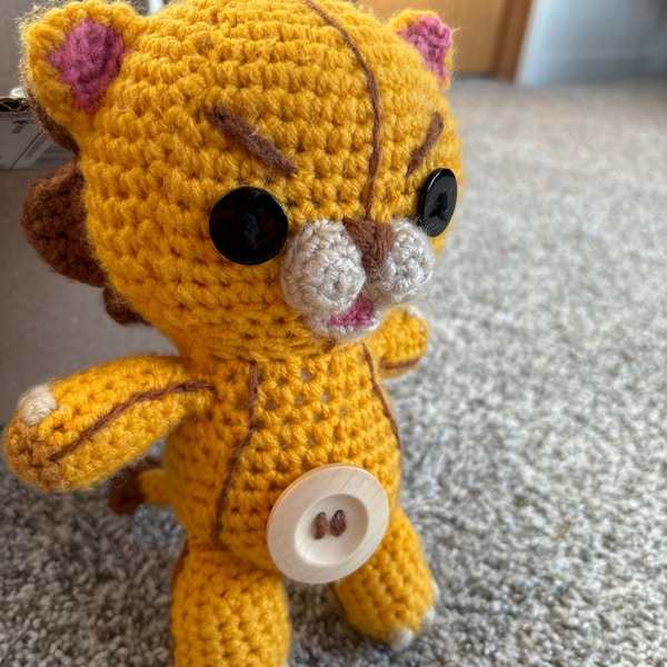 Kon Crochet Pattern Lion Amigurumi Pattern PDF Pattern Lion Crochet ...