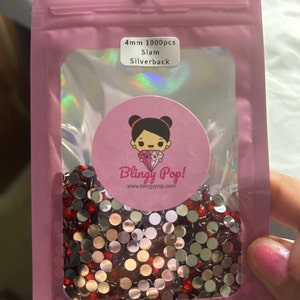 Majestic Violet Pop of Color Transparent Non-hot Fix Resin Rhinestones ...