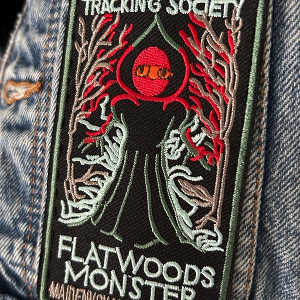 The Cryptid Collection Iron on Patches | Sew on Back Patch Embroidered ...