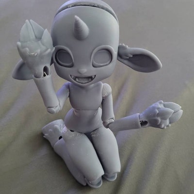 DIGITAL .STL Additional Sheepy Parts With Jointed Ears and Hooves for ...