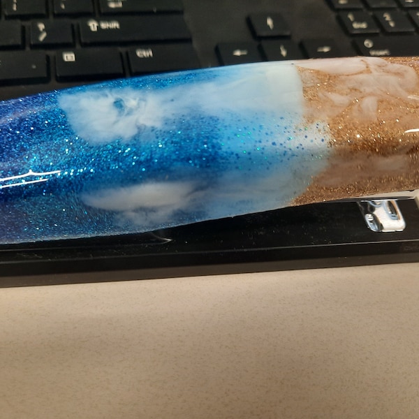 6 Piece Beach Theme Resin Office Supply Set | Resin Scissors | Resin ...