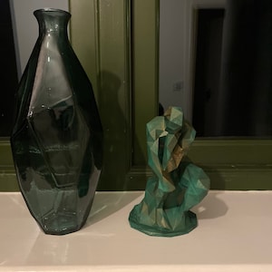 The Thinker Low Polygon Statue Inspired by Rodin 3D Printed - Etsy UK