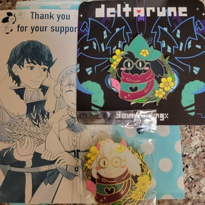 Xenoblade Chronicles Aegis Core Crystal Enamel Filler Pins Antos Logos ...