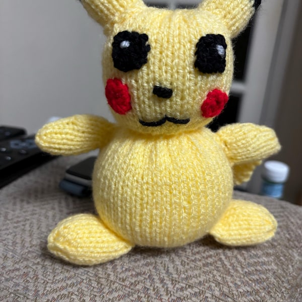 KNITTING PATTERN - Jigglypuff Inspired Choc Orange Cover or 9 Cms Toy ...