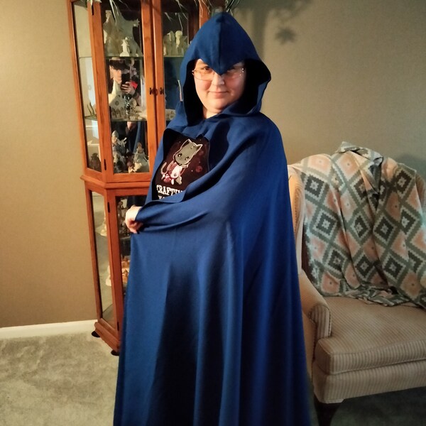 Raven Cosplay Cape (teen Titans Raven) COLOURS Custom Individual High ...