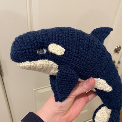 Killer Whale Crochet Pattern, Orca Crochet Pattern, Orca Whale Crochet ...
