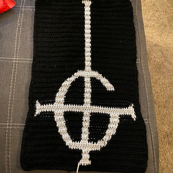 Art the Clown, Terrifier Horror Movie C2C Crochet Graphgan Blanket ...