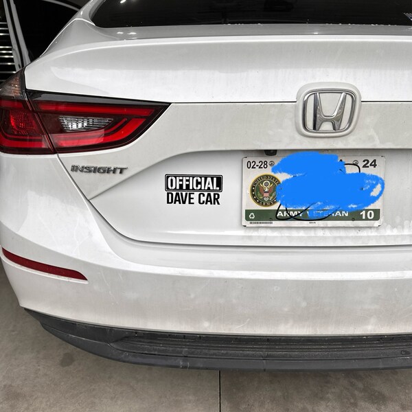 Dave Ramsey Makes Me Drive This Vinyl Decal Bumper Sticker, Debt is ...