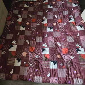 Japanese Futon Mattress Topper, Futon Topper, Thinner Shikifuton ...