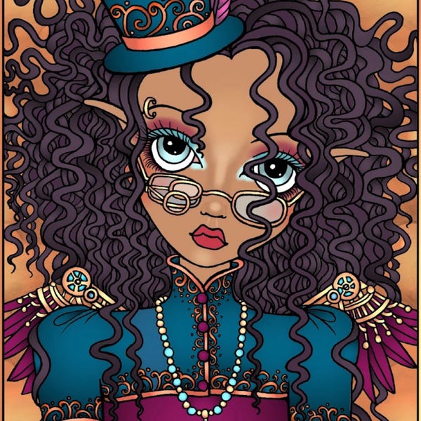 Charmed Line Art Digital Download Coloring Page Myka Jelina Art Gothic ...