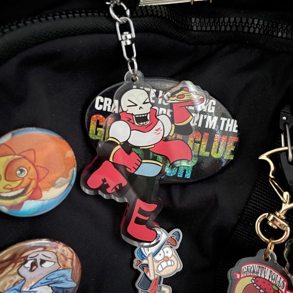 Don't Hug Me I'm Scared Acrylic Keychains - Etsy