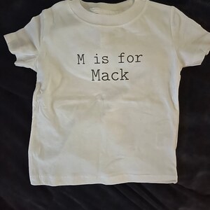 Personalized Shirt Cute Custom Shirt Boy Name Shirt Boy Toddler Name ...