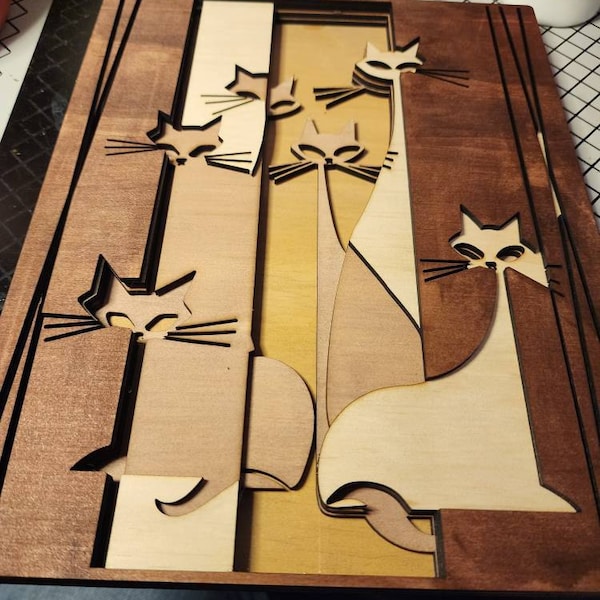 Watch Movement Laser Cut File for Creating Multilayered 3D Mechanical ...