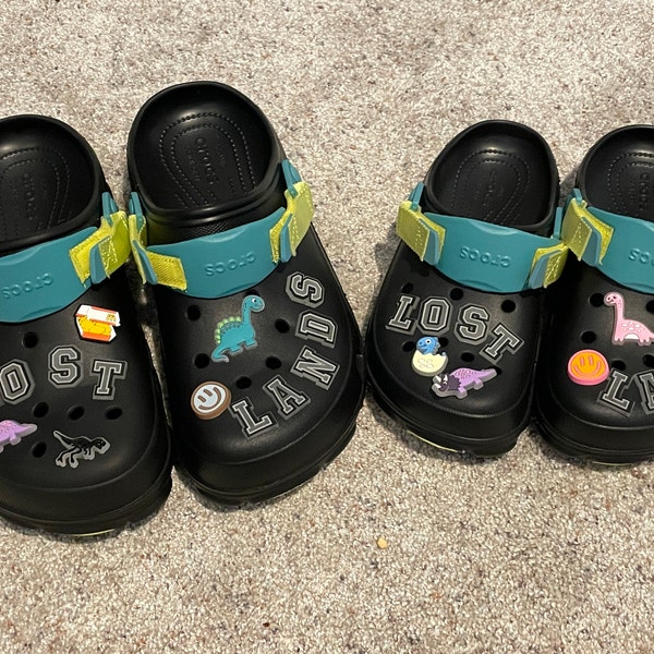 Dinosaur Glow in the Dark Charms for Crocs and Wrist Bands - Etsy