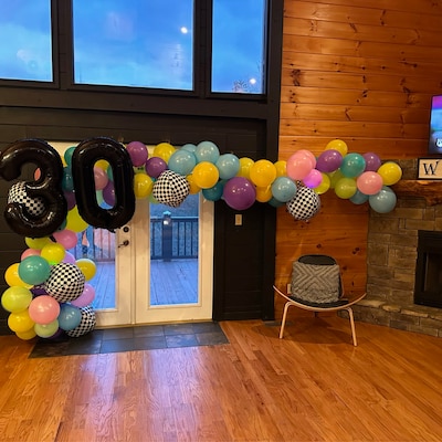 Bach to the 90s Balloons 80s 90s Balloon Arch Kit Back to the 90s ...