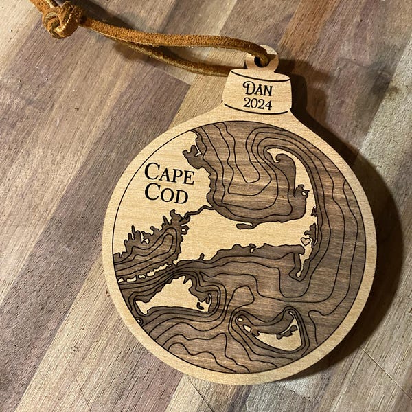 Outer Banks 3D Wood Map Tide Clock, Coastal Home Decor, OBX Nautical ...