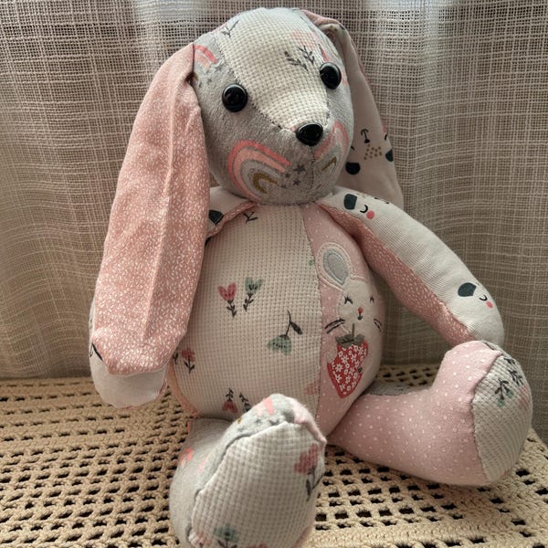 Memory Bear Pattern, Keepsake Bear Sewing Pattern, Teddy Bear, Stuffed ...