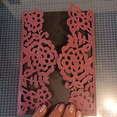 Princess Party Invitation SVG 5x7, Quinceanera Invitation Svg, Wedding ...