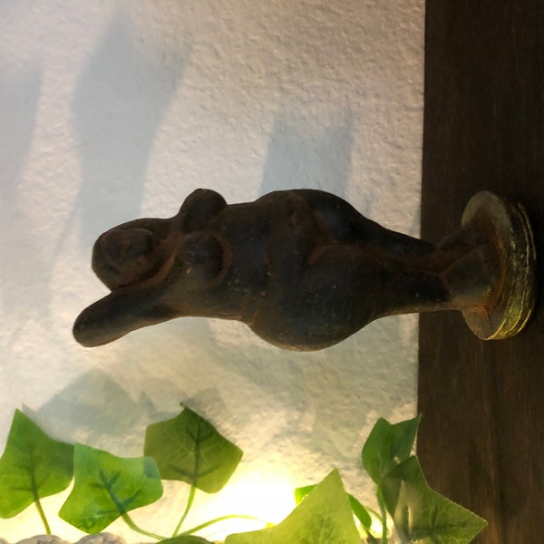 Primitive Salt Box House, Rectangle Door, Shelf Sitter, Wood and ...