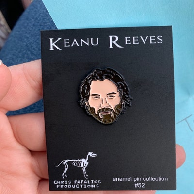 Keanu Reeves Enamel Pin LIMITED EDITION 1 Pin John Wick Gifts for Her ...