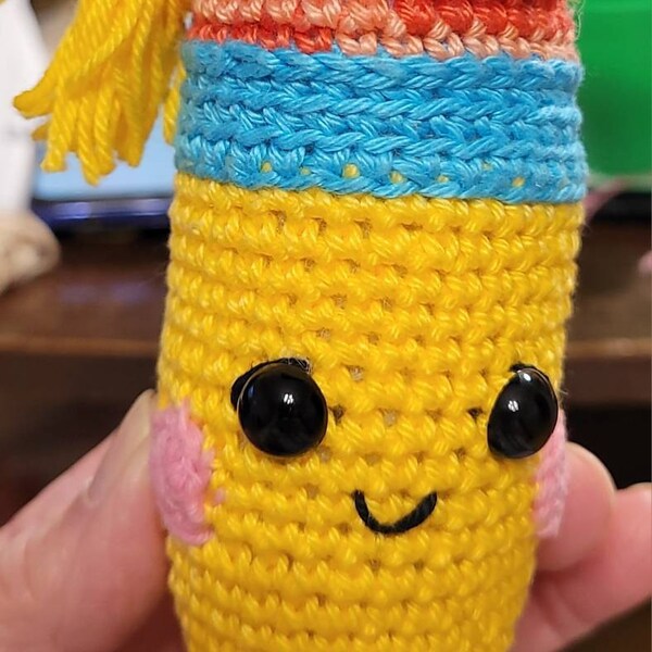 Graduation Pencil Crochet Pattern - Cute Amigurumi Gift PDF Tutorial - Etsy