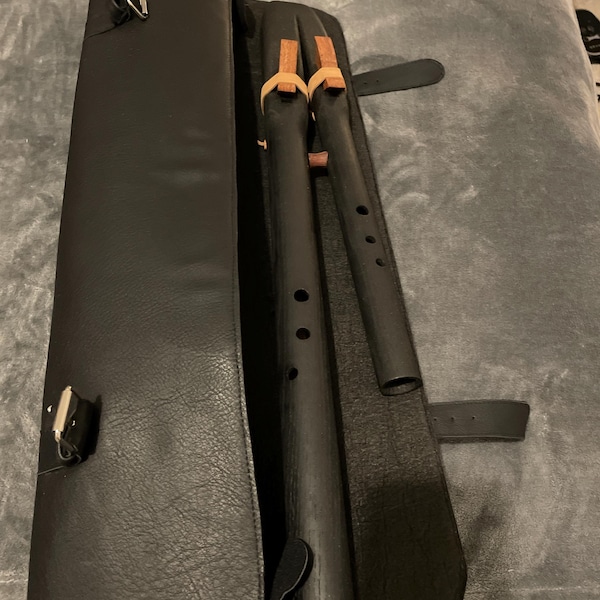 2 Professional Arabic Ney Flutes and 2 Quality Carrying Bags ...